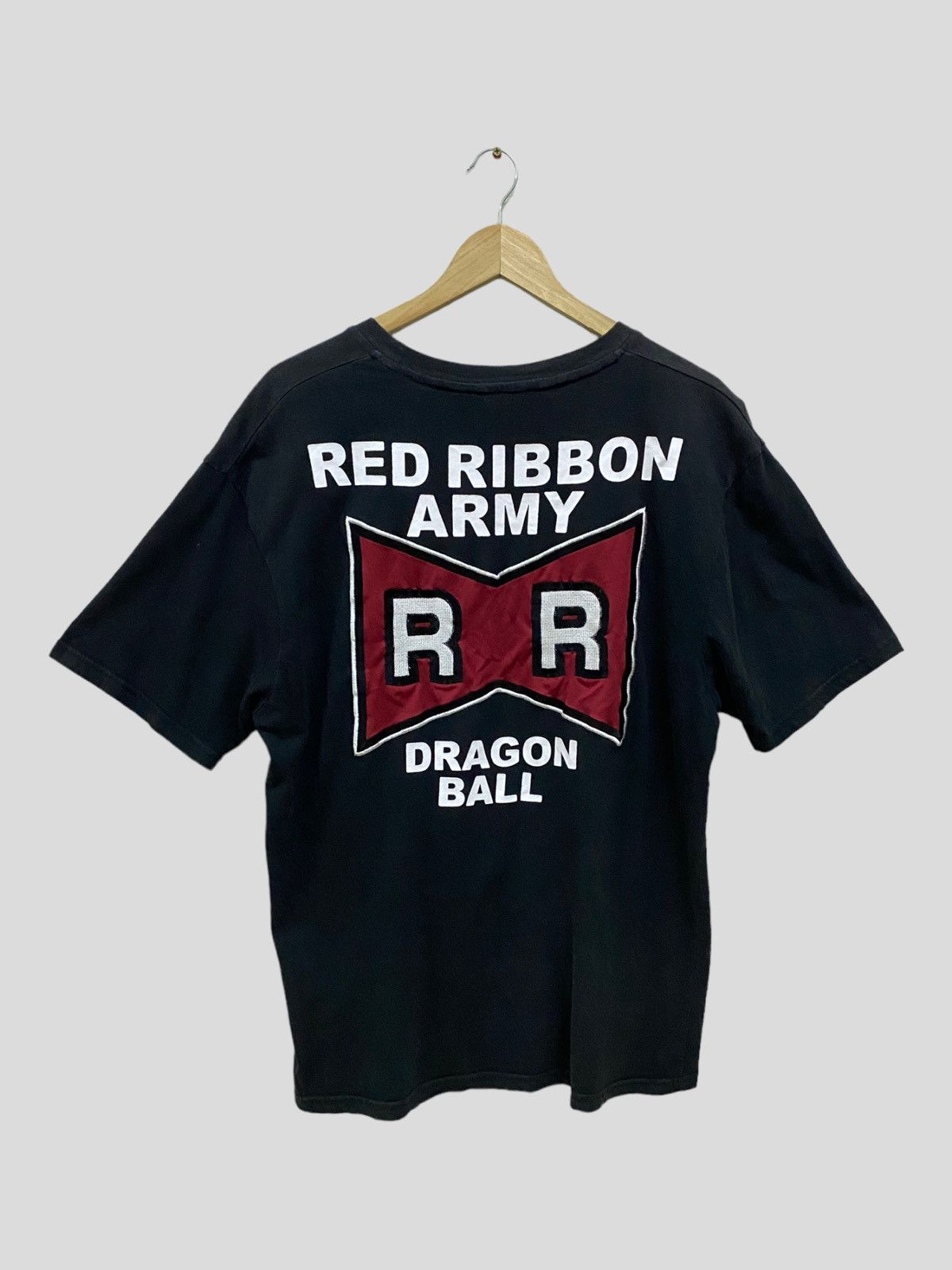 Vintage Vintage 🔥 Dragon Ball RED RIBBON ARMY DISTRESSED TSHIRT | Grailed