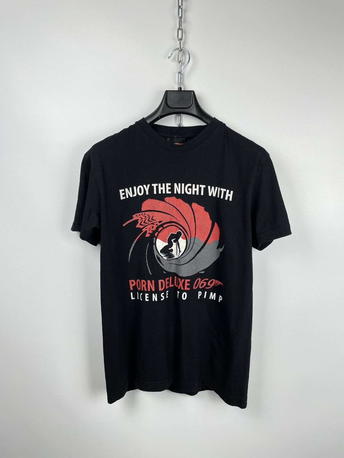 Skategang × Streetwear Porn Deluxe 069 ‘License to Pimp’ T-Shirt | Grailed