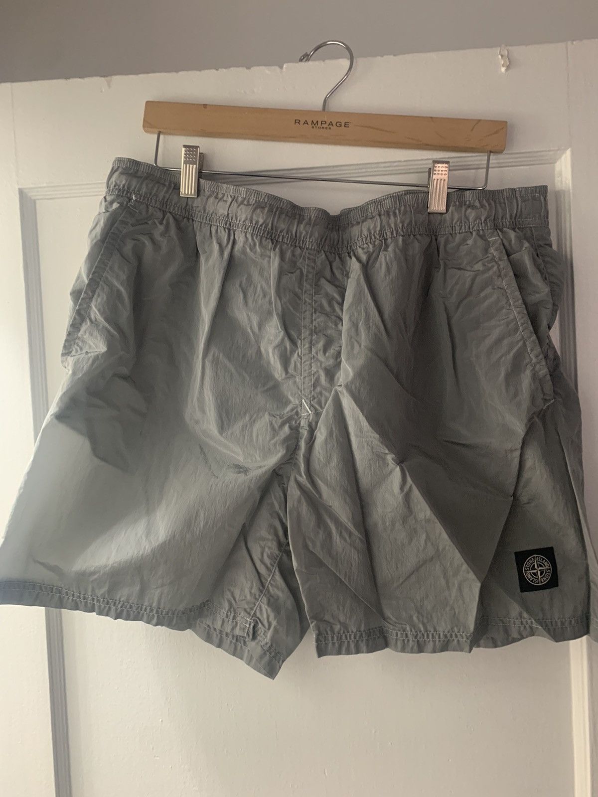 Stone Island Stone Island Nylon Metal Shorts Grey | Grailed