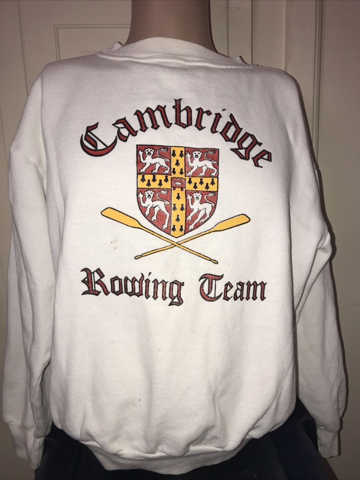 Vintage Vintage Cambridge Collegiate Rowing Team Sweater. | Grailed