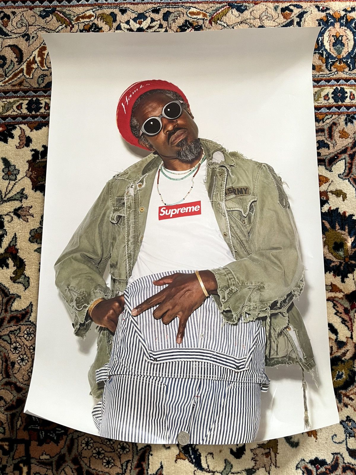 Supreme Supreme Andre 3000 Poster | Grailed