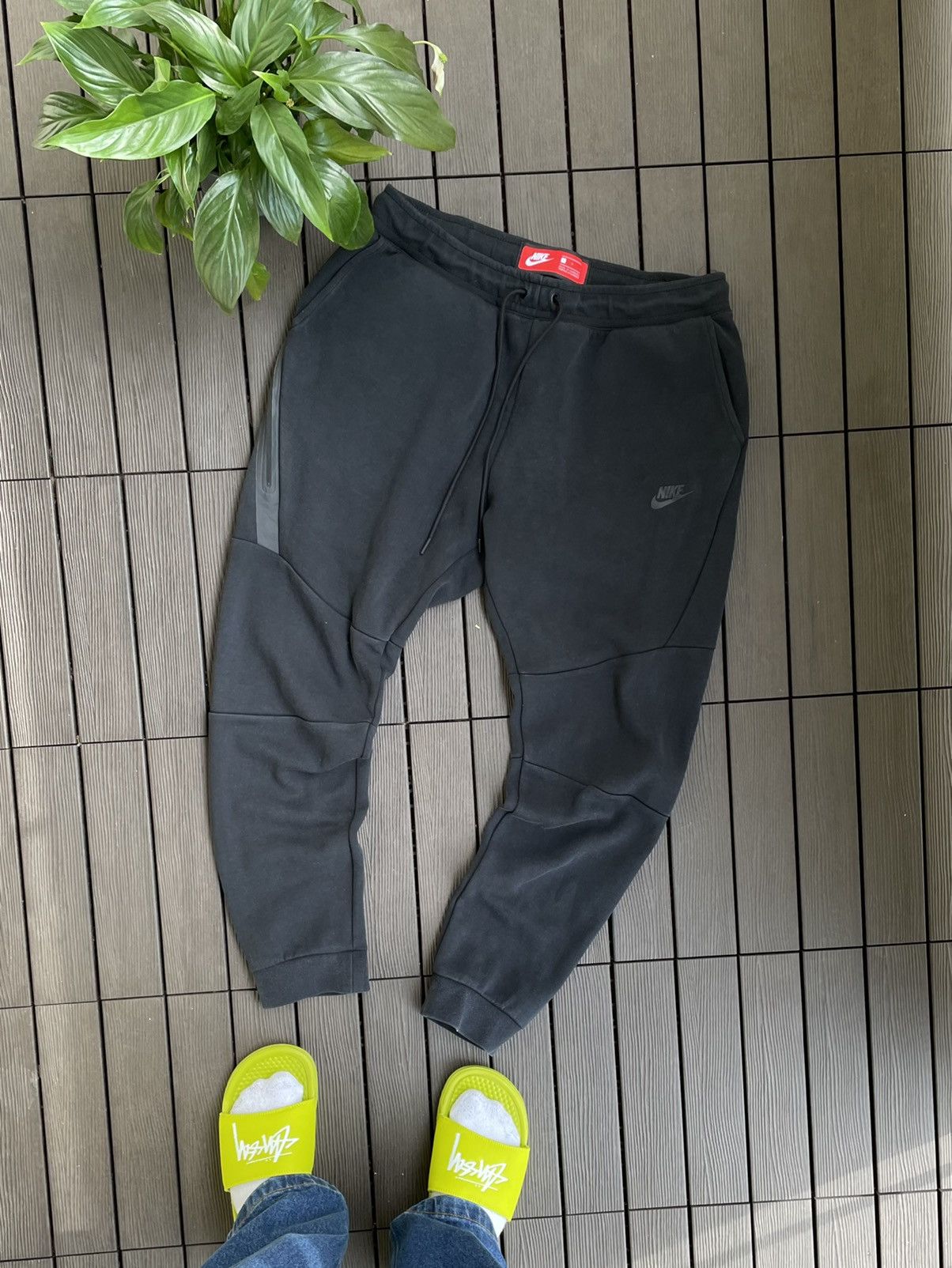 Nike × Streetwear NIKE TECH FLEECE TRACK PANTS DRILL | Grailed