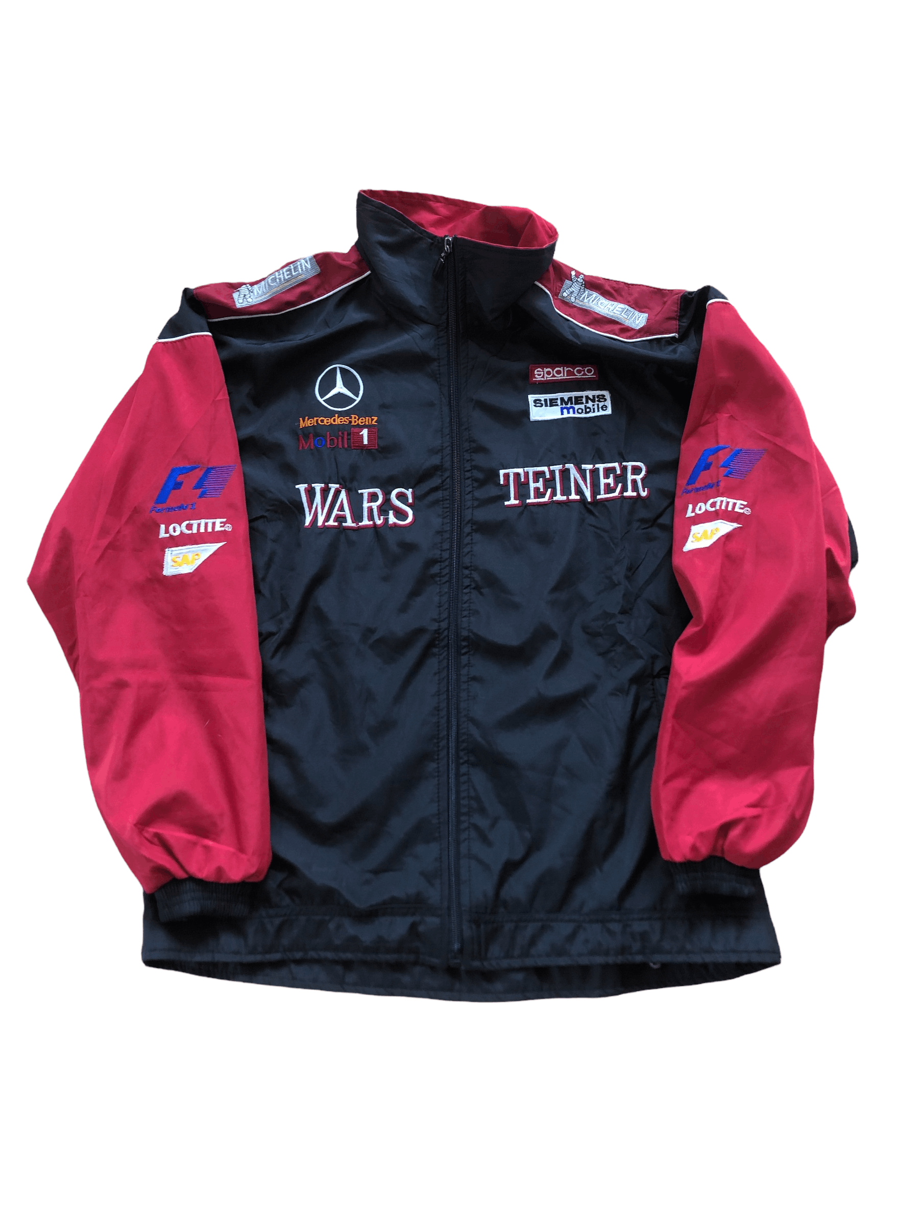 Mercedes-Benz × NASCAR MERCEDES McLaren Formula RACING JACKET ...