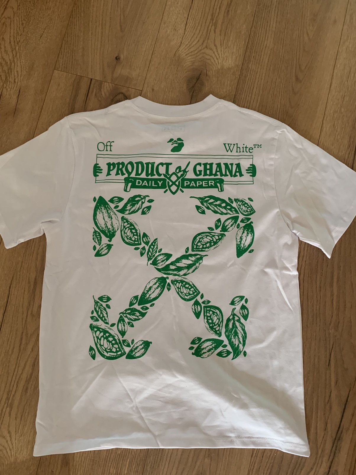 Daily Paper × Off-White Off-White x Daily Paper Product Of Ghana Tee ...