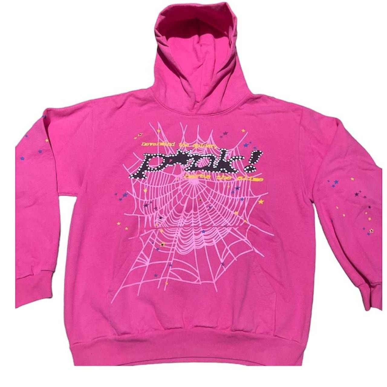 Spyder AUTHENTIC Sp5der Spider Worldwide P*nk Hoodie Young Thug | Grailed
