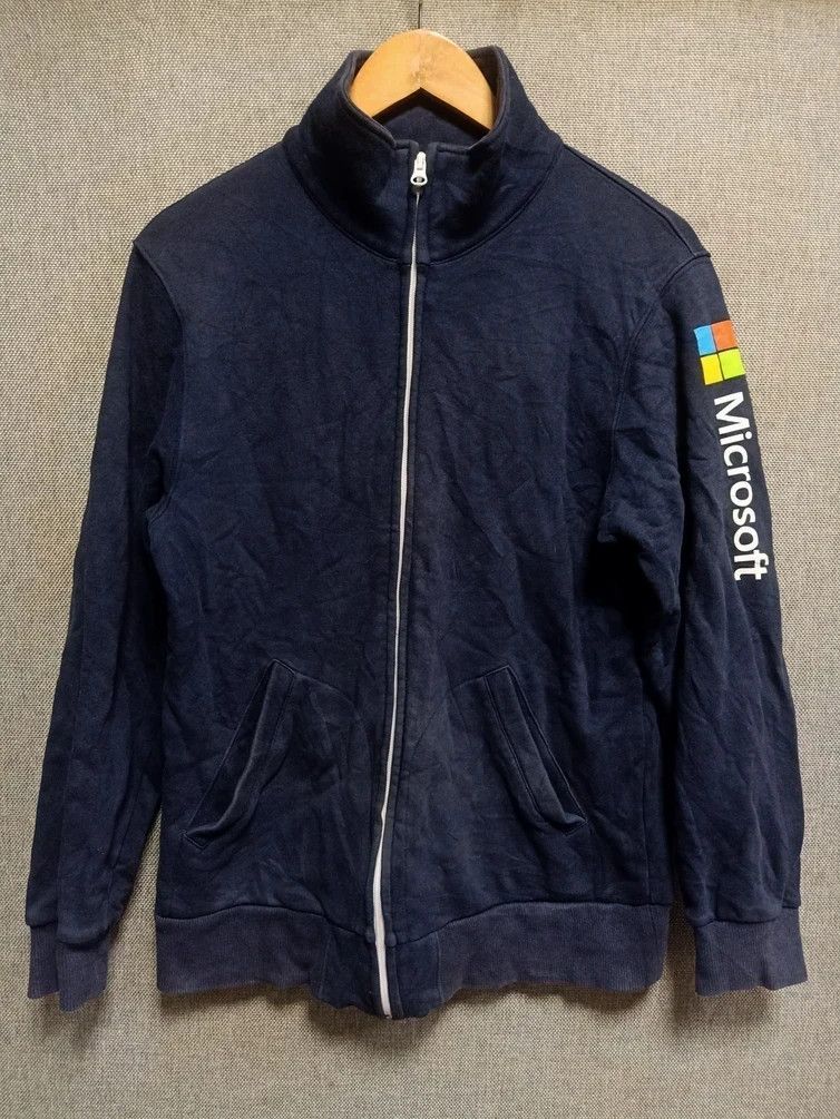 Archival Clothing × Avant Garde × Microsoft sweatshirt zip microsoft ...