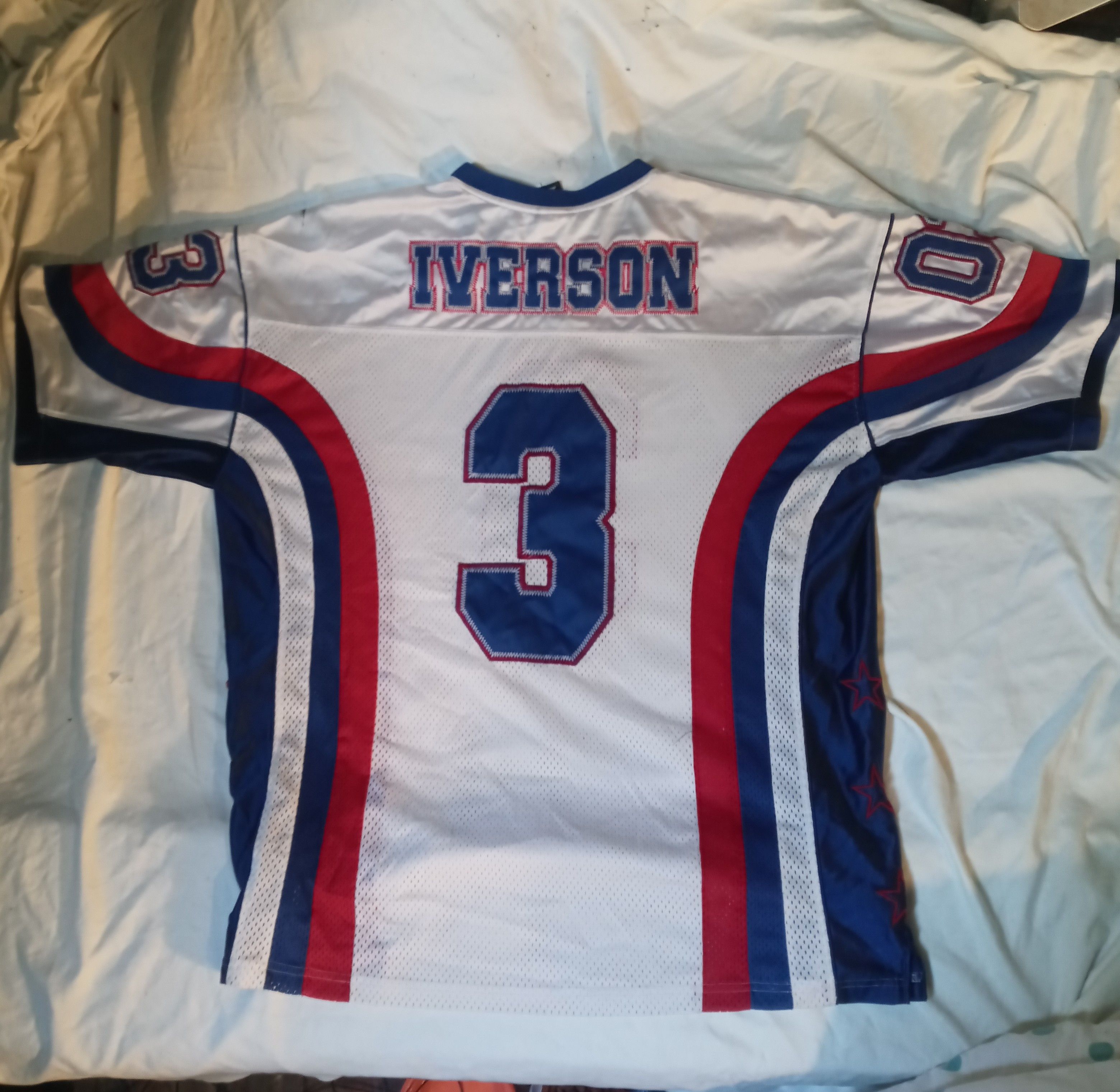 Reebok Vintage Reebok Limited Edition Allen iverson Football Jersey ...