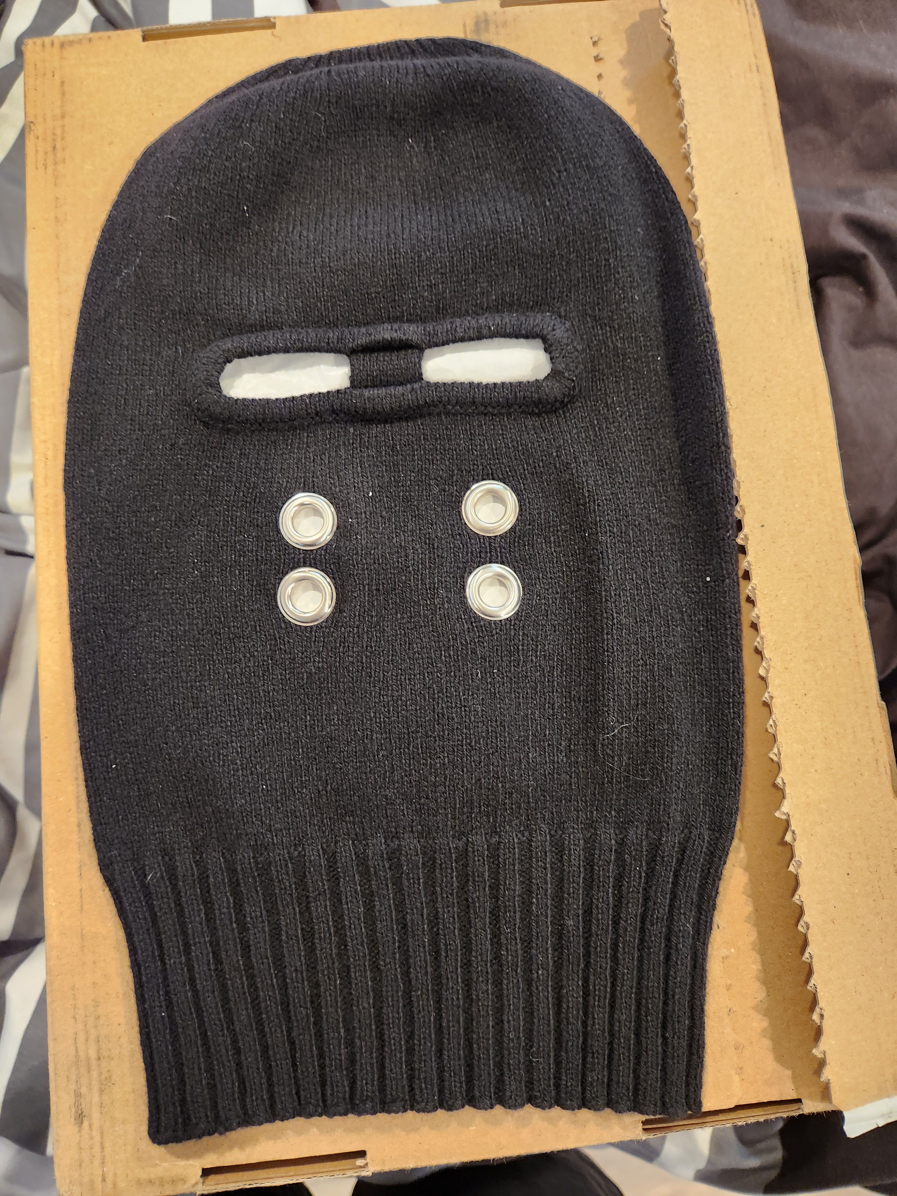 Rick Owens Rick Owens Gimp Balaclava Black | Grailed