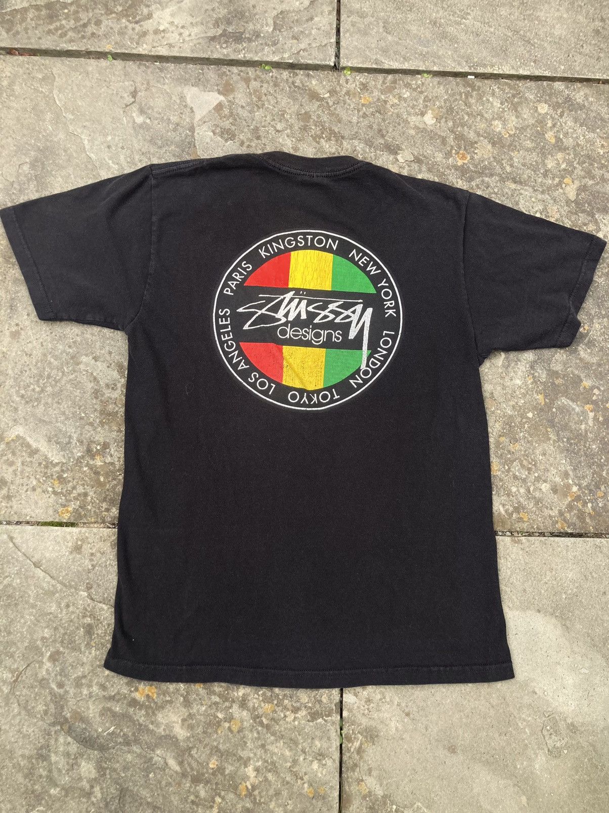 Streetwear × Stussy Stüssy Designs Surf Dot Tee | Grailed
