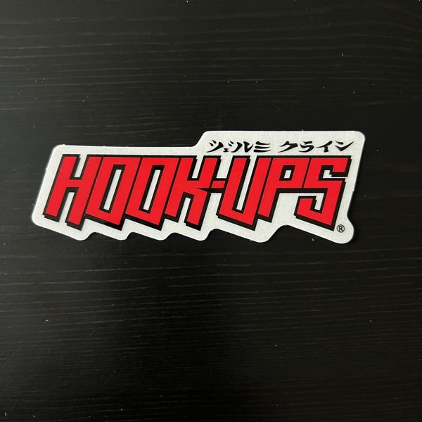 Stickers Hook-Ups Logo Sticker | Grailed