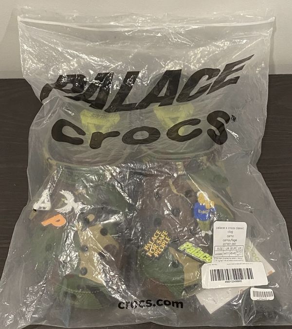 Palace Palace x Crocs Classic Clog “Jungle Camo” | Grailed