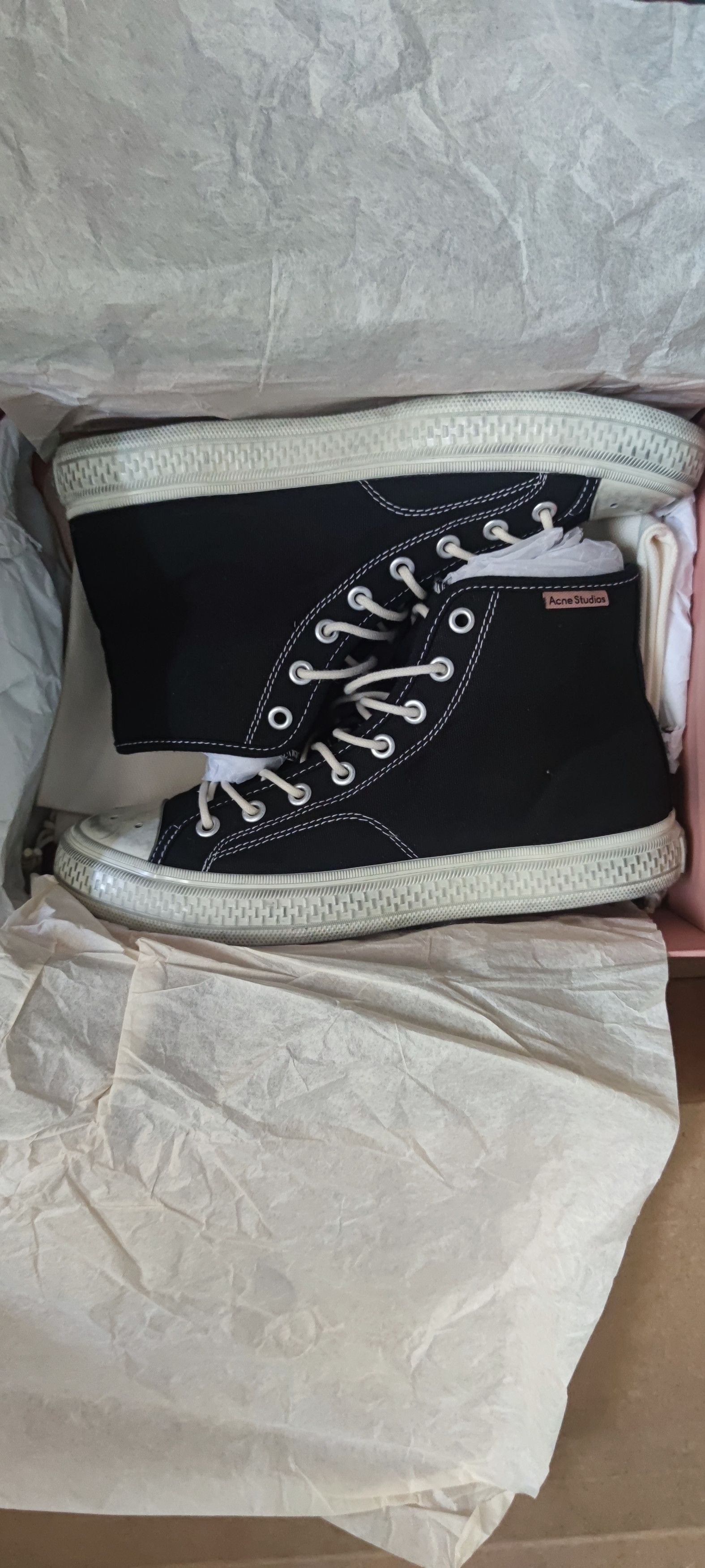 Acne Studios Hi top converse | Grailed