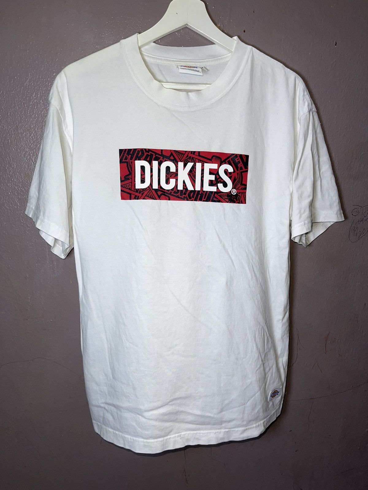 Dickies × Thrasher Dickies colab thrasher tee | Grailed