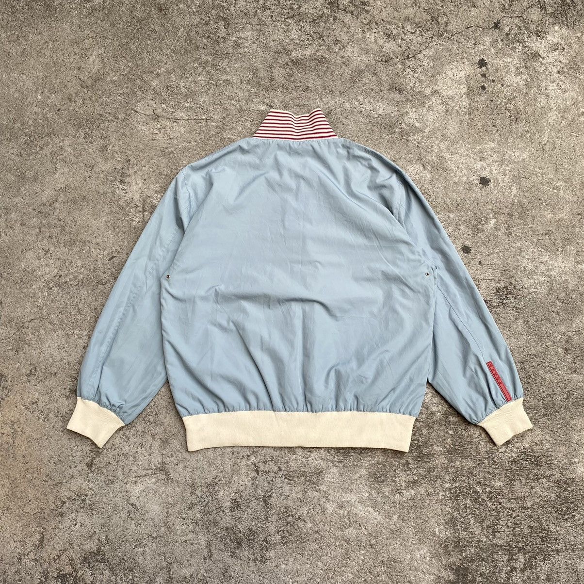 Prada Prada - Linea Rosa Reversible Nylon Cotton Bomber Jacket | Grailed