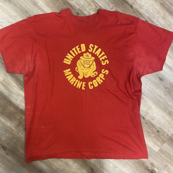 Screen Stars UNITED STATES MARINE CORPS USMC 80s SCREEN STARS TSHIRT XL ...