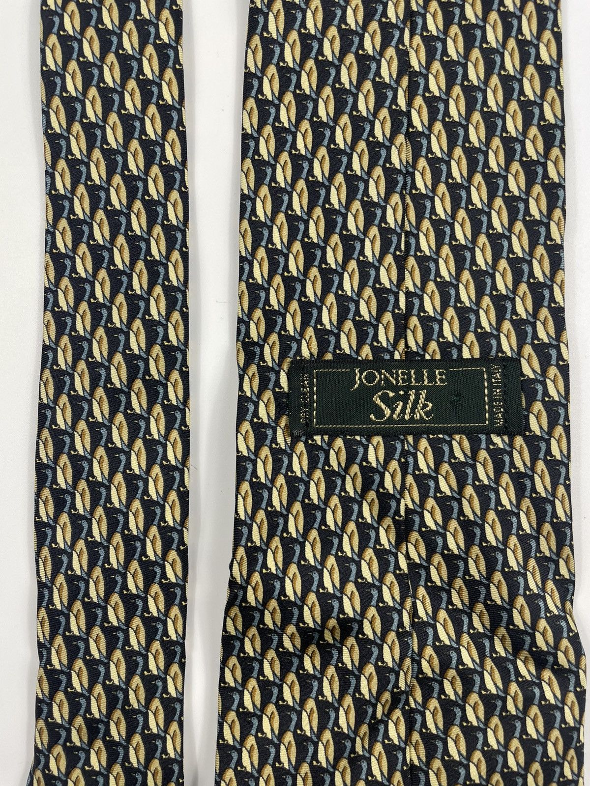 Italian Designers × Vintage Vintage Tie Jonelle Silk Italy ties retro ...