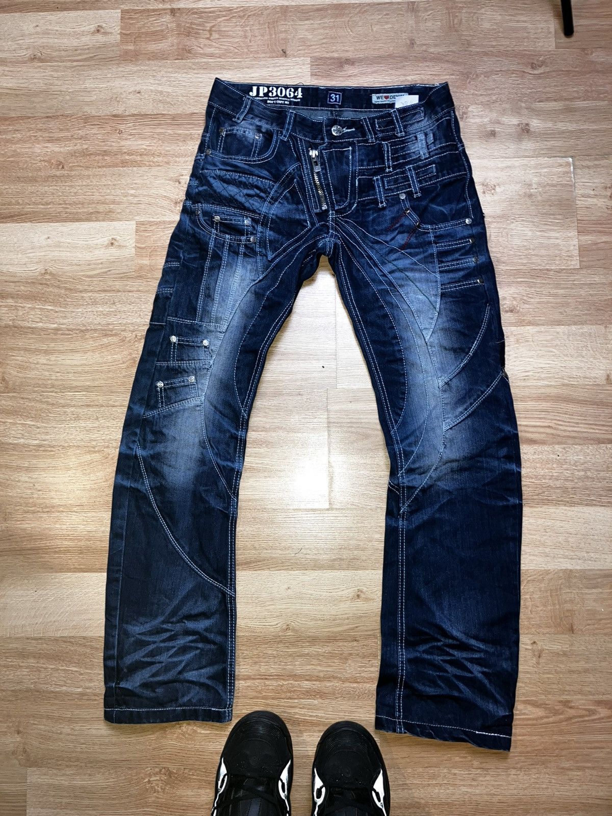 Vintage Japrag Denim by Okishana Samoko Japanese Designer Jeans | Grailed