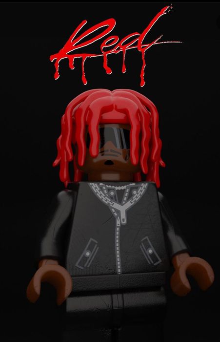 Playboi Carti Lego playboi Carti figurine from canvas don | Grailed