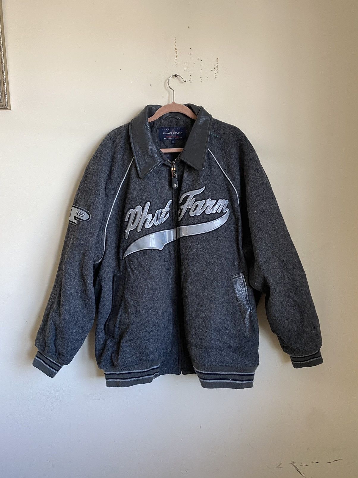 Phat Farm × Vintage Vintage Phat farm varsity jacket | Grailed