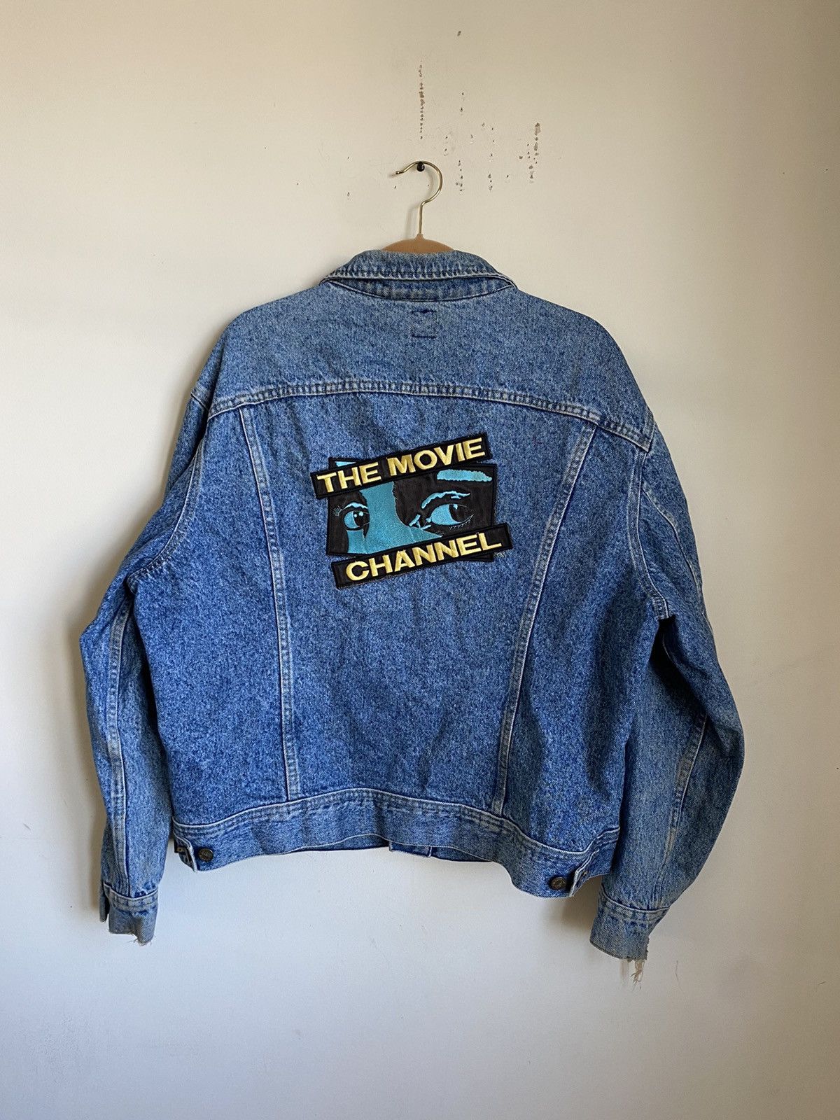 Lee × Movie × Vintage Vintage 90s Lee The movie Channel denim jacket ...