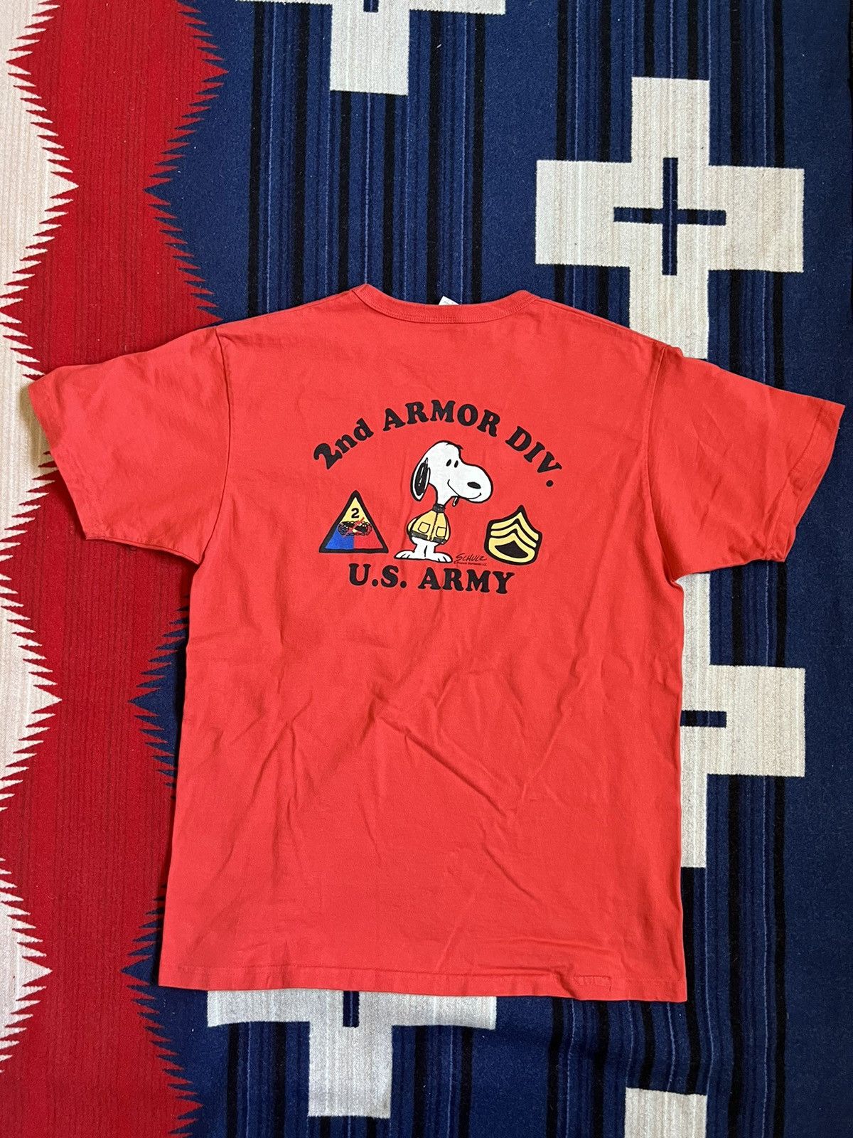 Buzz Rickson's × Peanuts & Co 2nd Armory Division U.S. Army Schulz ...
