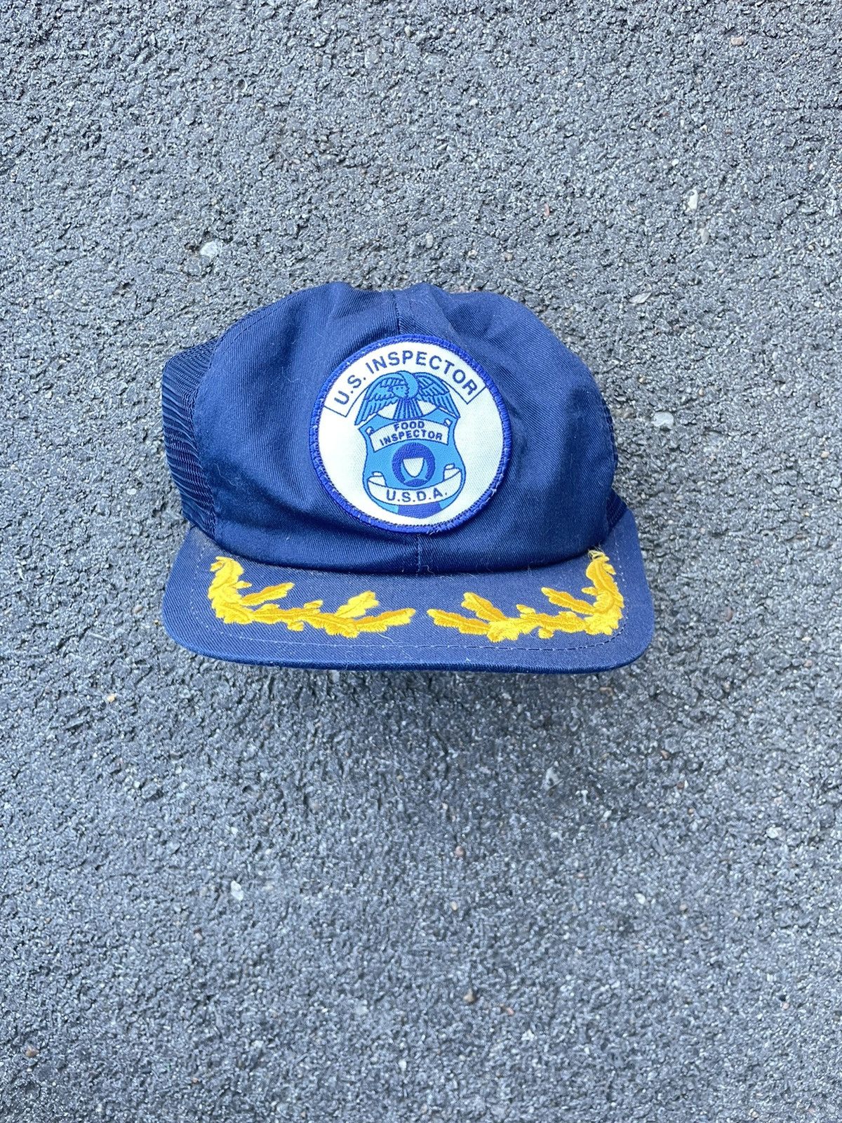 Vintage Vintage made in USA USDA inspector patch trucker hat | Grailed