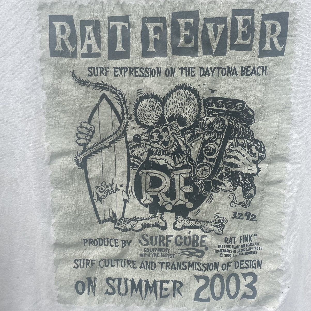 Vintage Y2k rat fink by Big daddy roth tee | Grailed