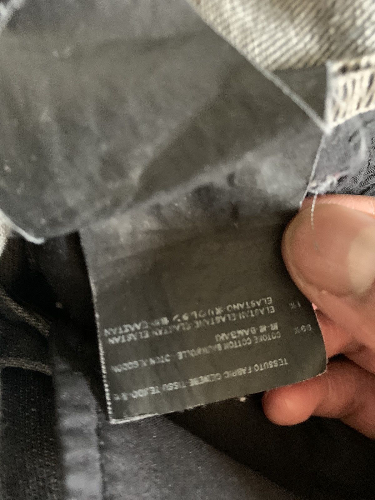 Hedi Slimane × Saint Laurent Paris Dark Grey Hedi Slimane 2013 D02 denims | Grailed