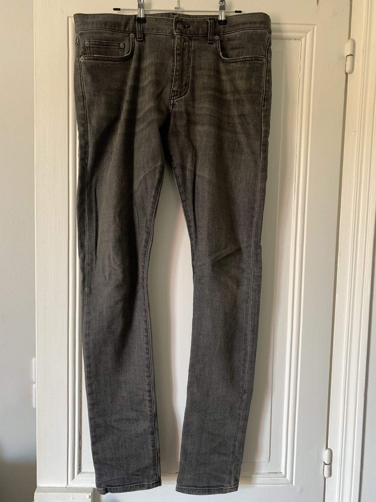 Hedi Slimane × Saint Laurent Paris Dark Grey Hedi Slimane 2013 D02 denims | Grailed