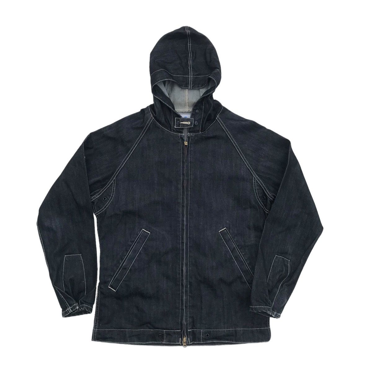 Edwin Edwin Function Denim Hoodie Jacket | Grailed