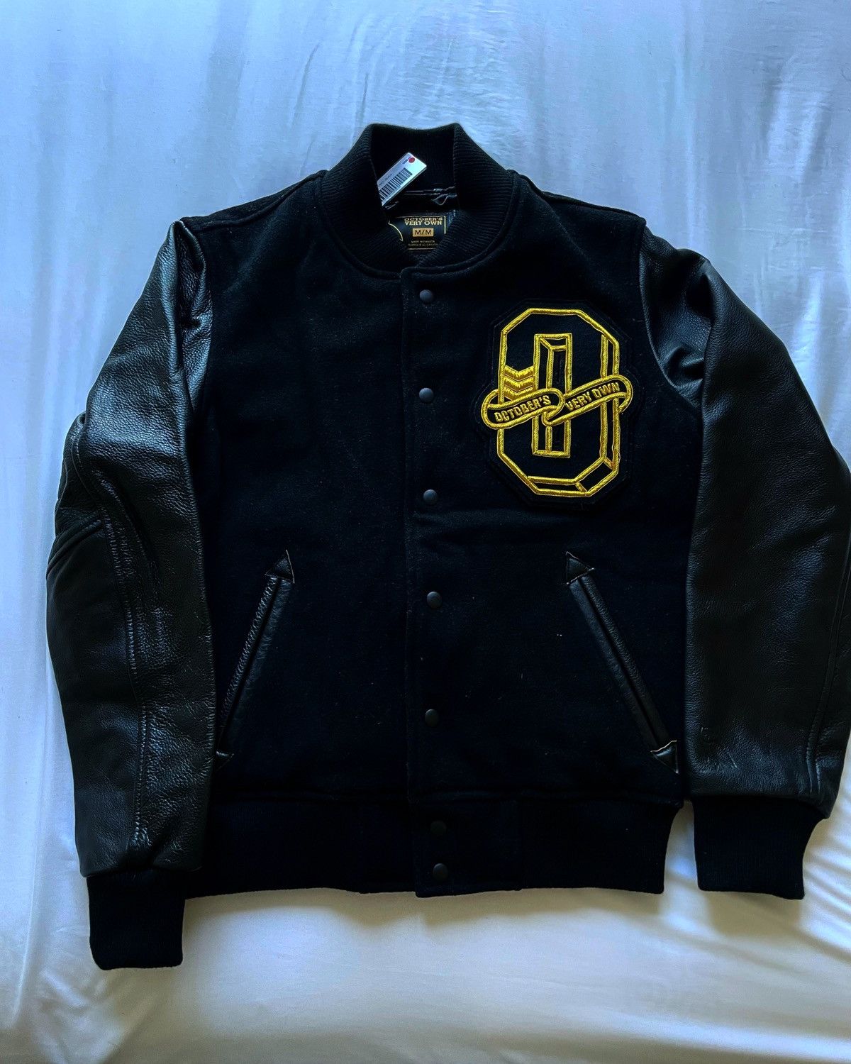 Drake OVO Graduate Melton Varsity Jacket | Grailed