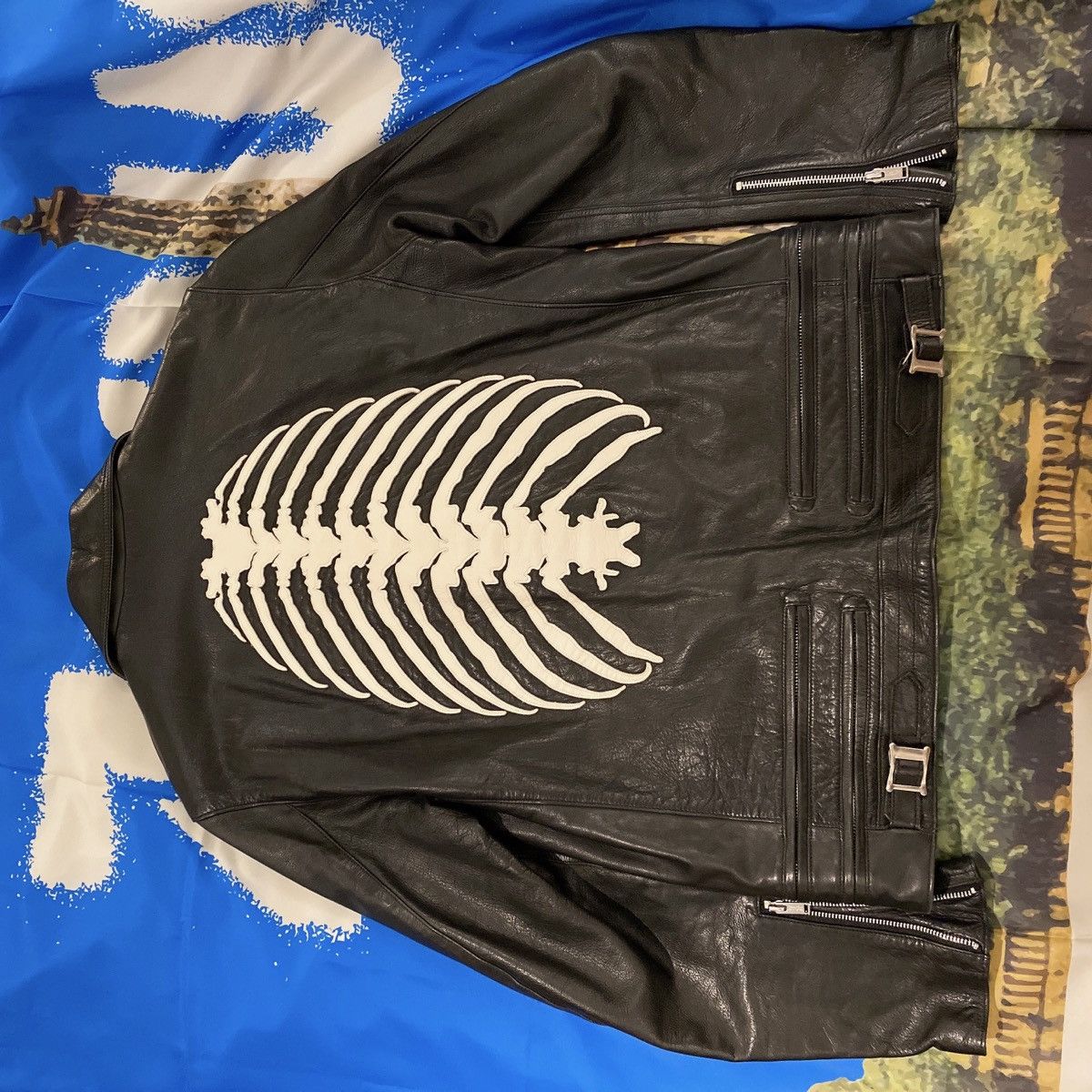 Undercover Undercover 13AW Anatomicouture Bone Leather Jacket Size 5 ...