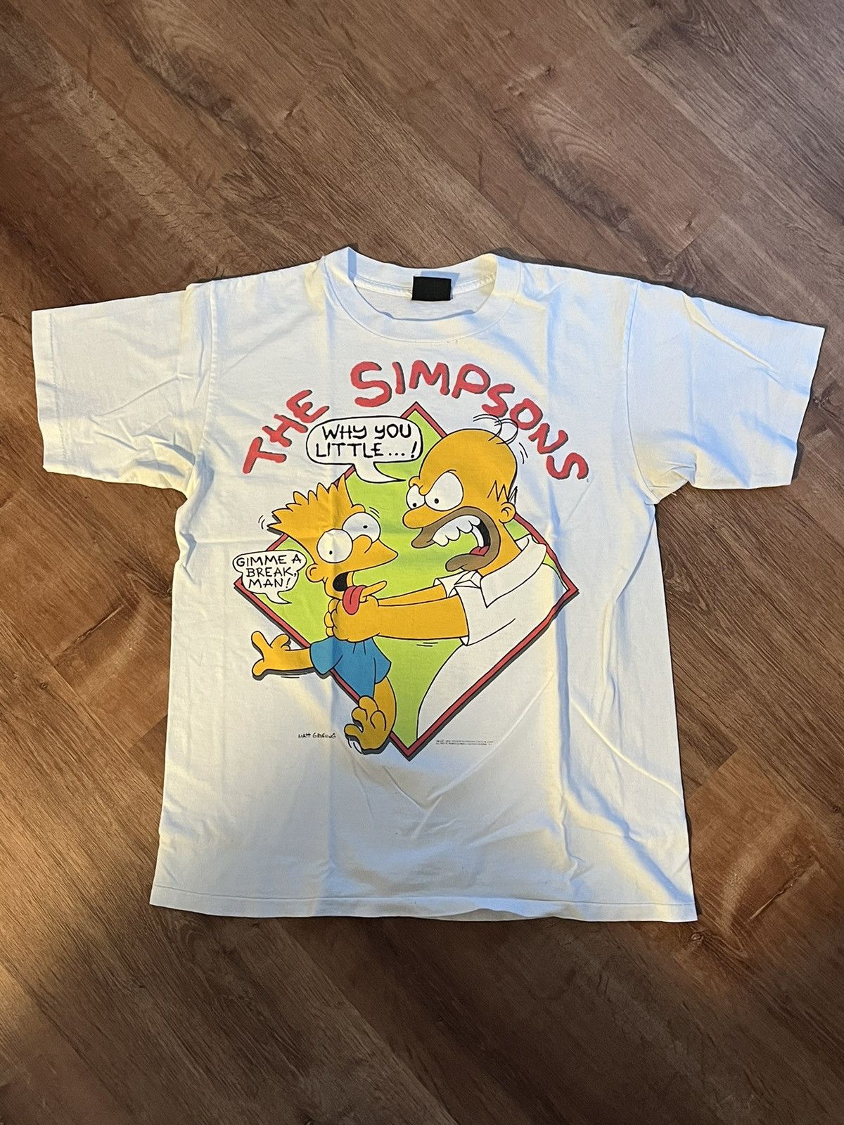 Vintage Vintage The Simpsons Tee | Grailed