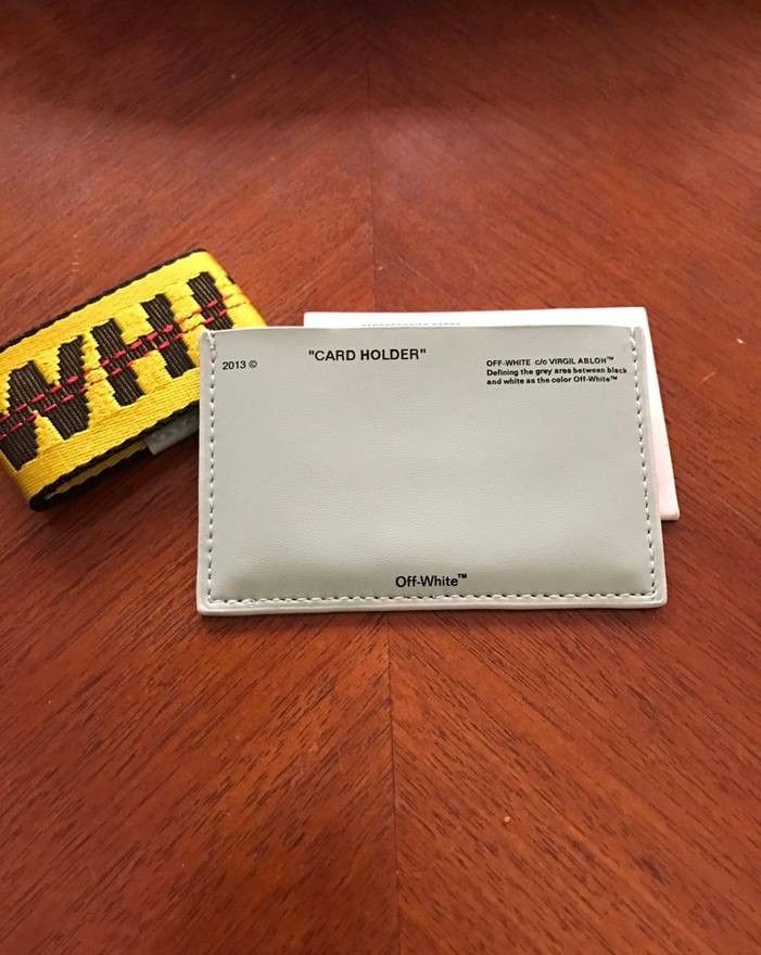 Off-White Off-White Mint Cardholder | Grailed