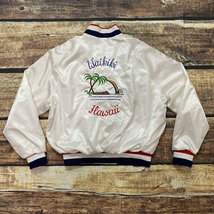 Vintage Vintage 80s Waikiki Hawaii Jacket Men's Medium Vacation Coat ...