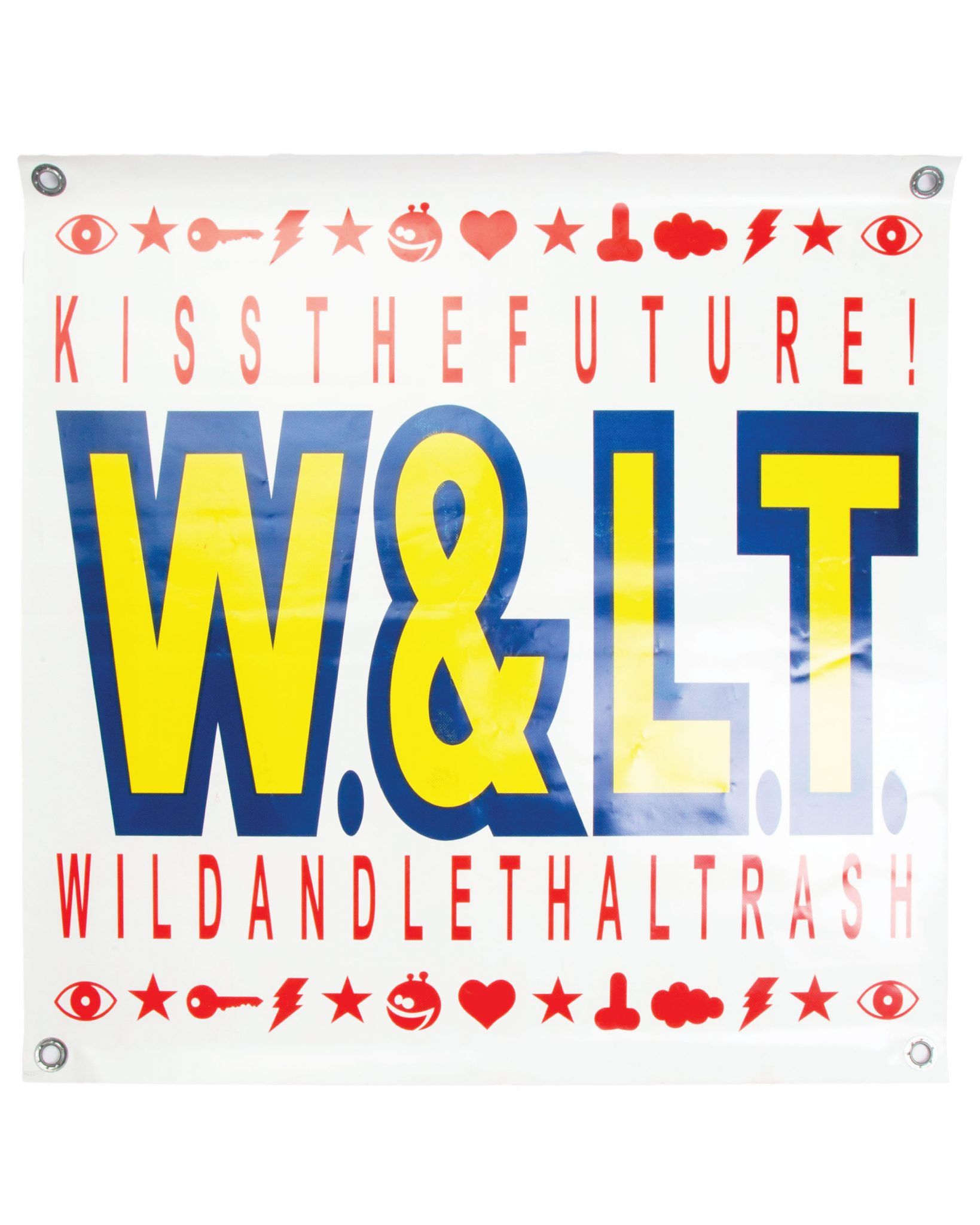 Walter Van Beirendonck W.&L.T. Reversible Truck Tarp Poster | Grailed