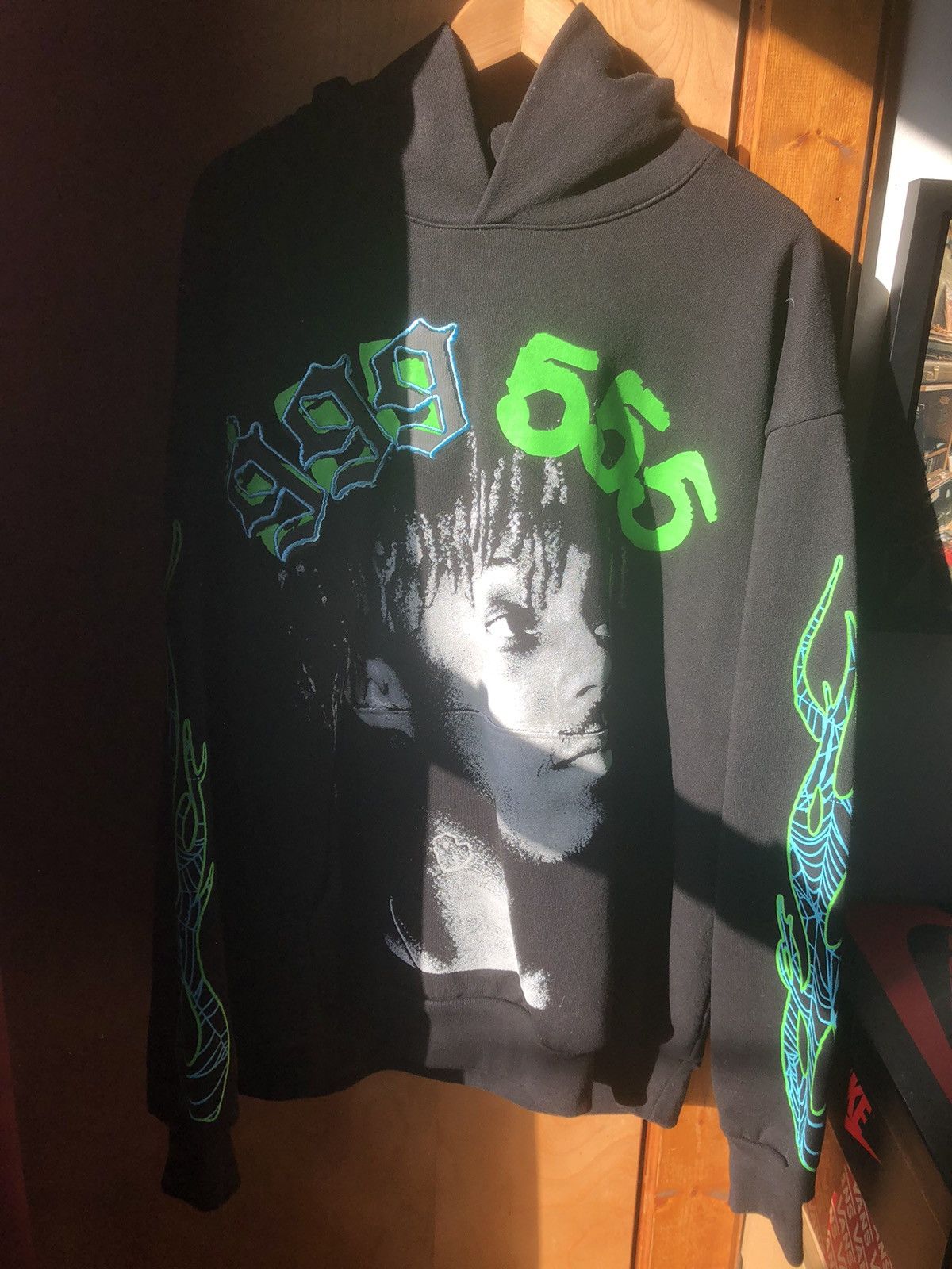 999 Club × Spider Worldwide Juice WRLD x Spider hoodie | Grailed