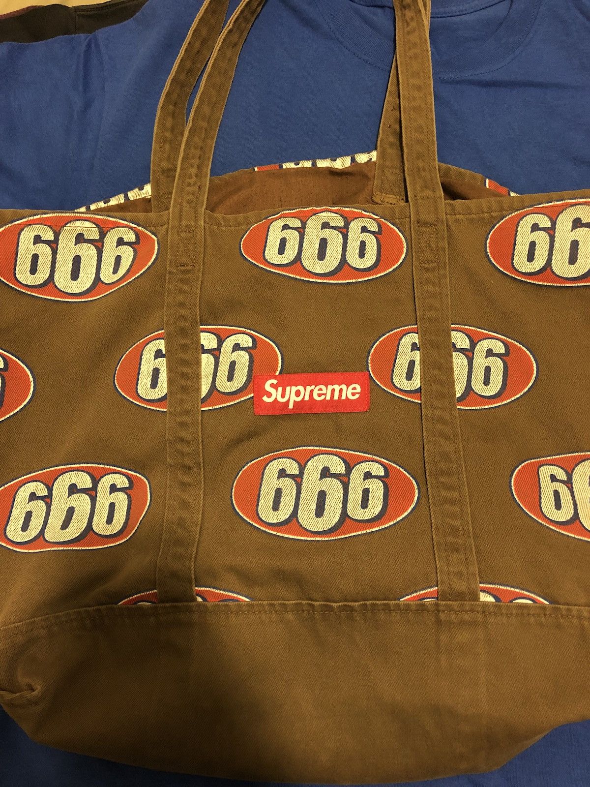 Supreme 666 Tote Bag | Grailed
