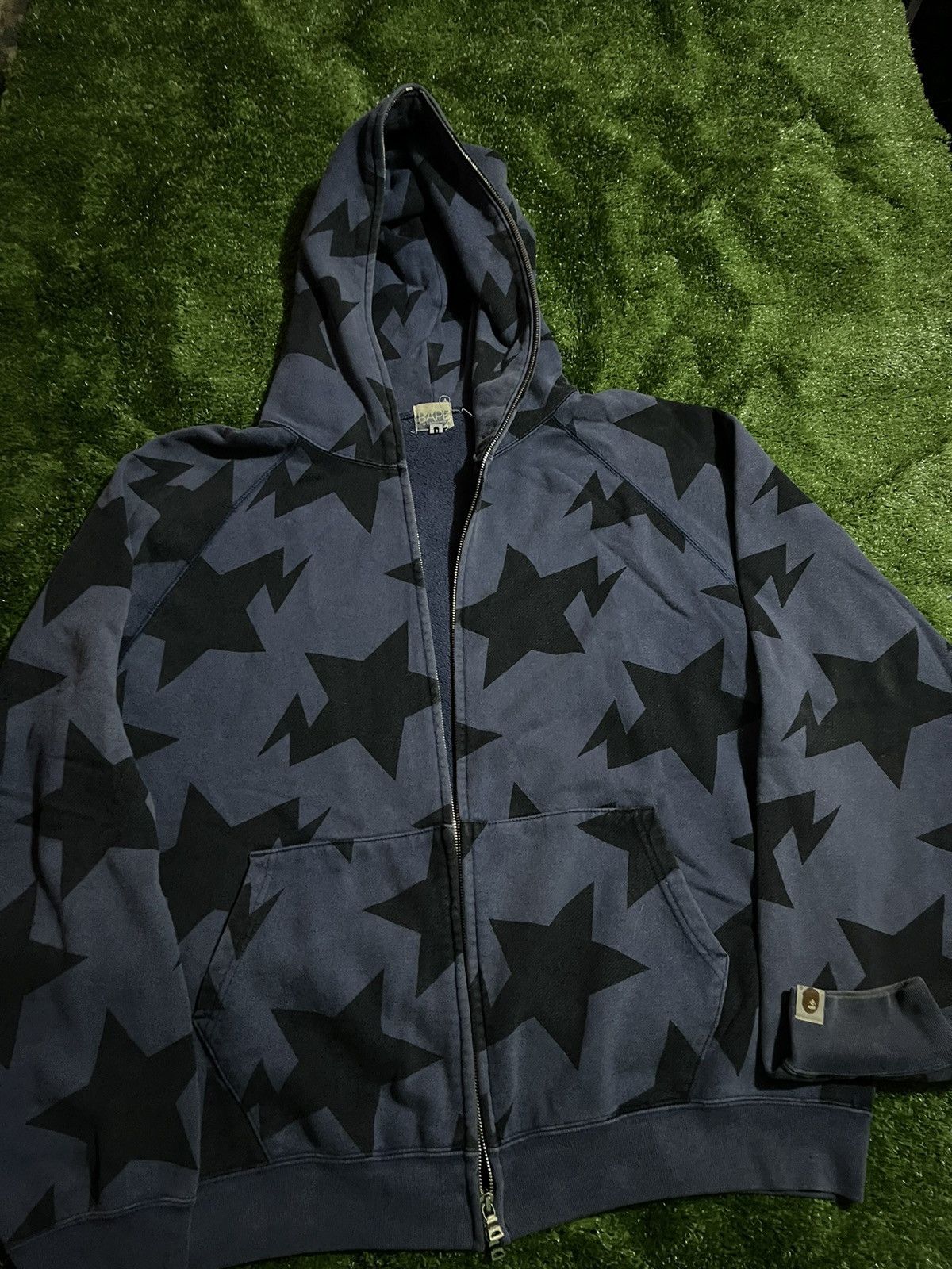Bape OG Bape Bapesta Hoodie Full Zip Nigo Era | Grailed