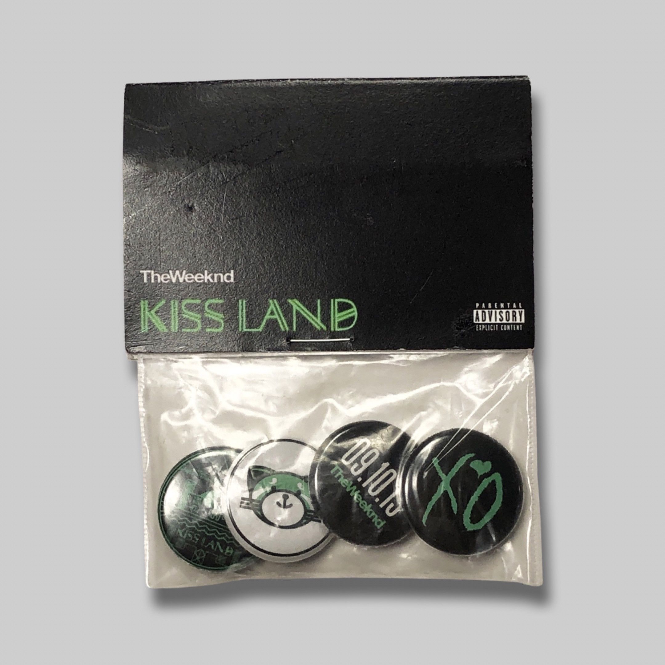 The Weeknd × XO The Weeknd Official issue XO KISSLAND pins 2013 | Grailed