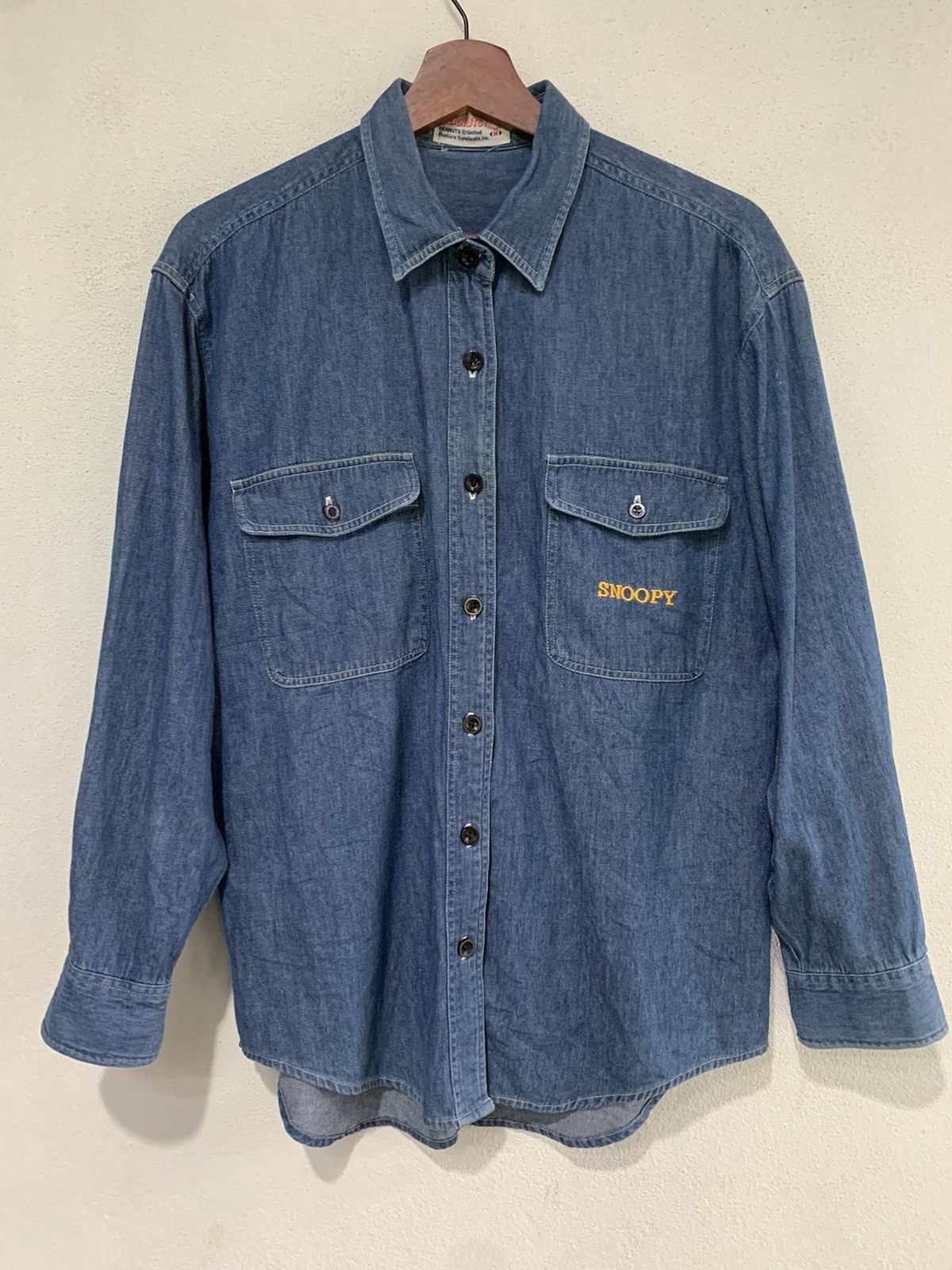 Cartoon Network Cartoon Peanut Snoopy Denim Jacket | Grailed