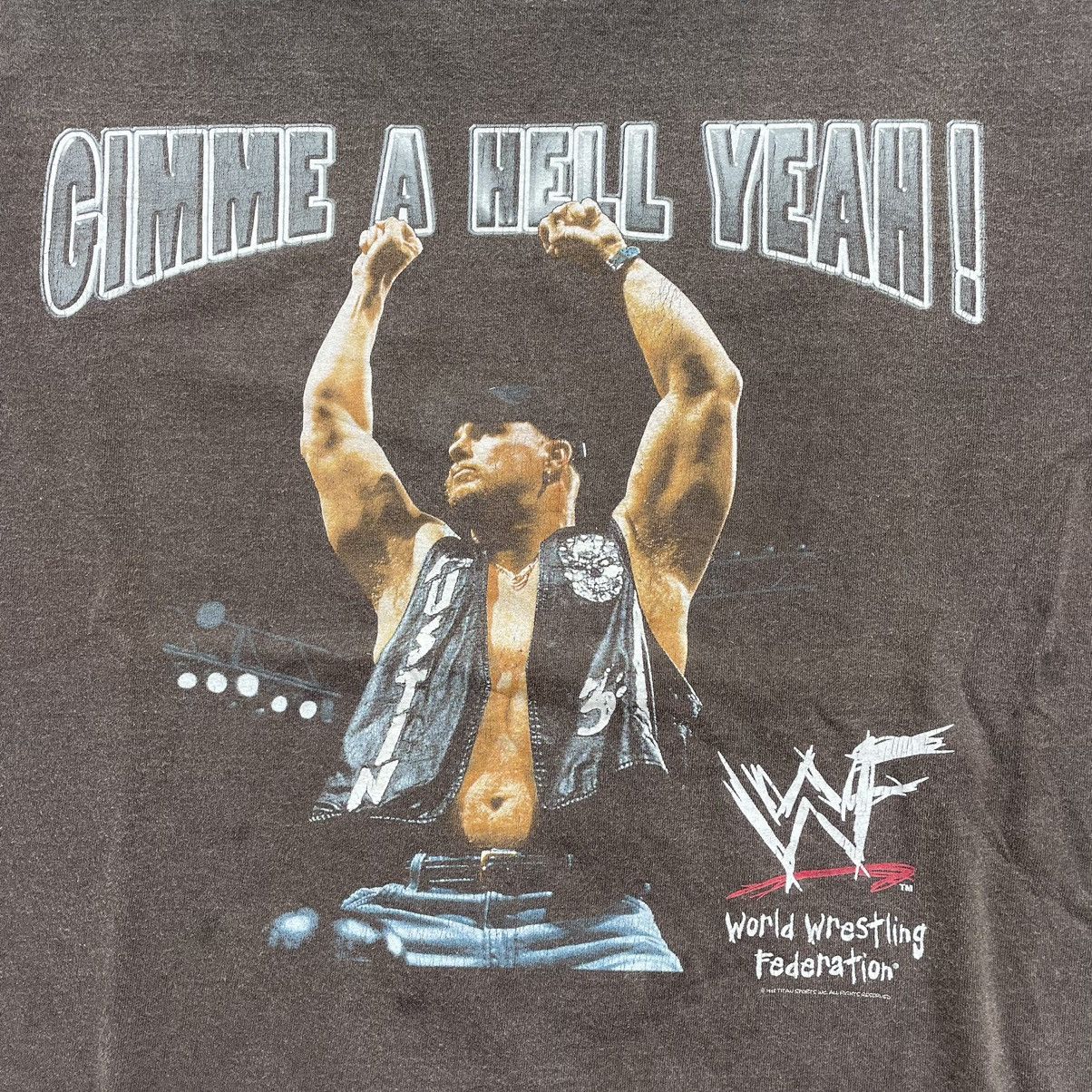 Vintage × Wwf Vintage WWF 1998 Stone Cold Steve Austin Hell Yeah | Grailed