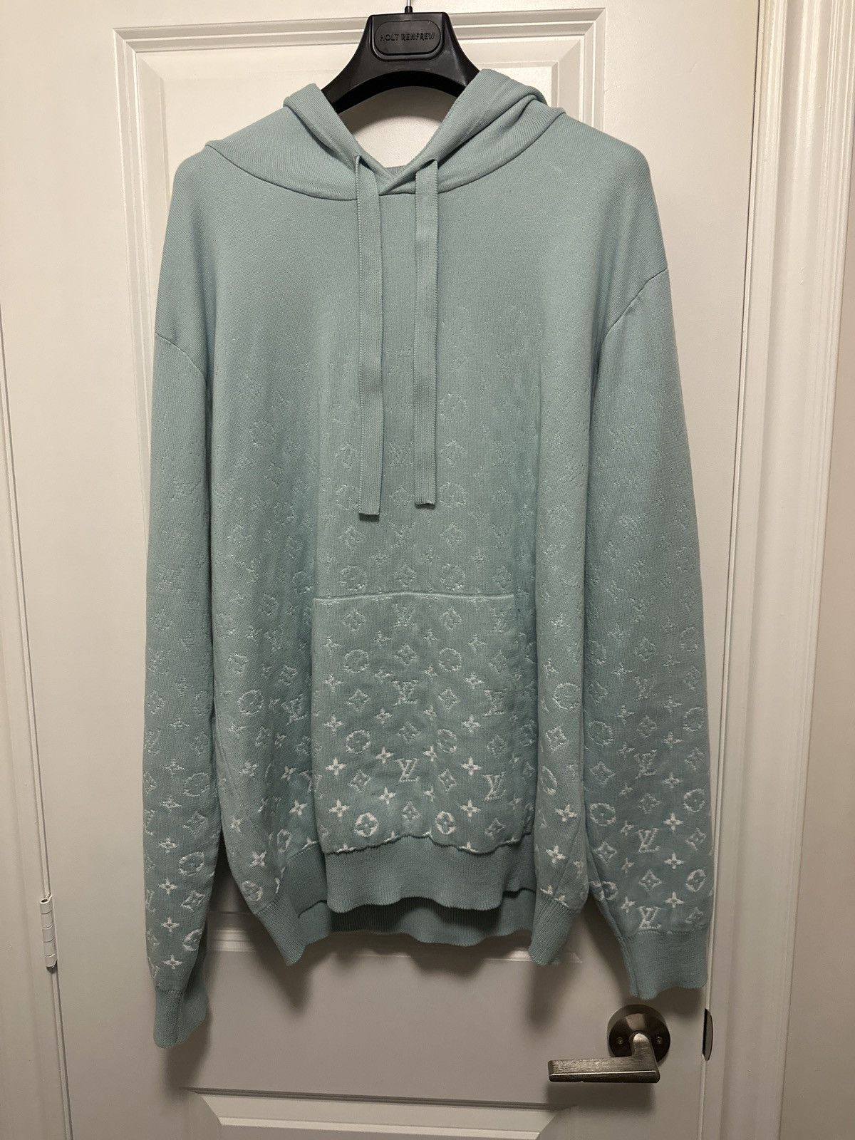 Louis Vuitton Louis Vuitton Tiffany Blue Gradient Hoodie | Grailed