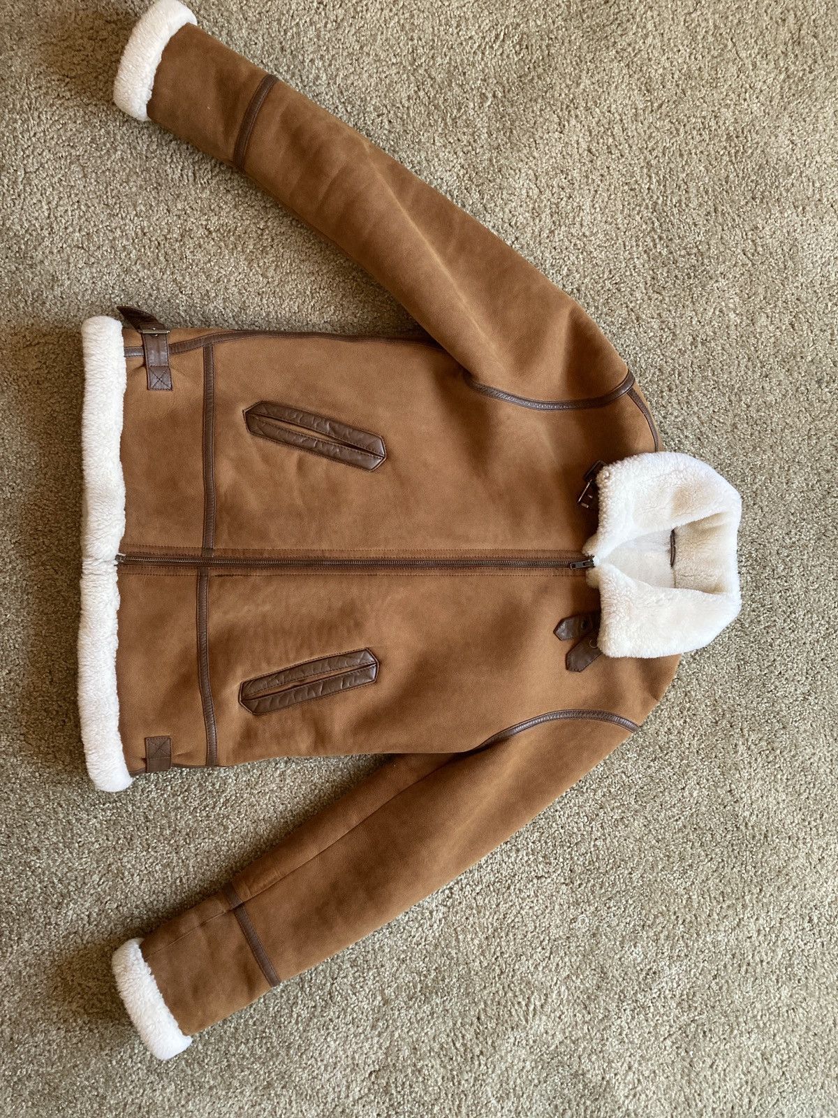 Overland Overland Sheepskin B-3 Bomber Jacket | Grailed