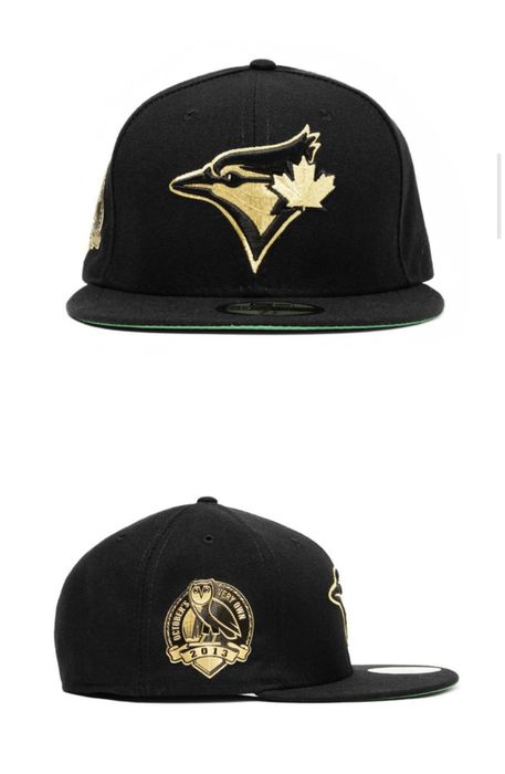 Octobers Very Own OVO x Toronto Bluejays Fitted Hat from 2013 | Grailed