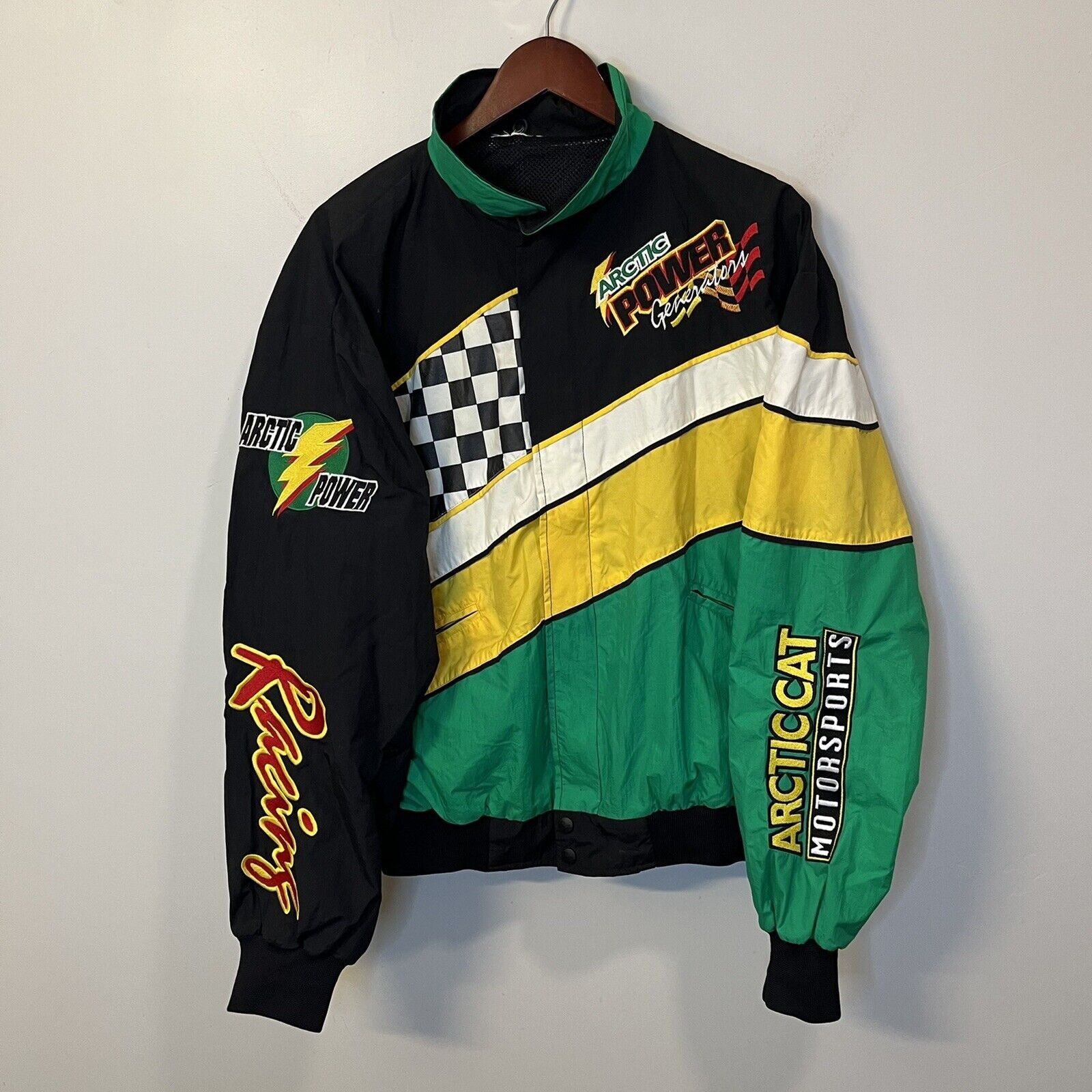 Vintage Vintage 90s Team Arctic Cat Racing Jacket Snow Winter Sport ...