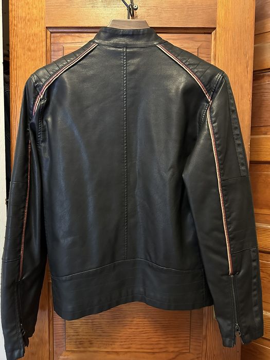Vintage Wilson’s leather cafe racer pin stripes | Grailed