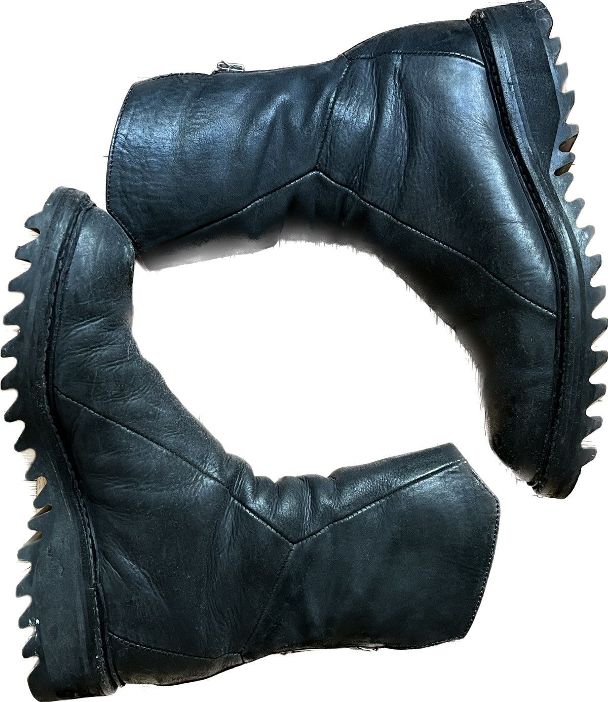 Julius Julius 7 Back Zip Boots | Grailed