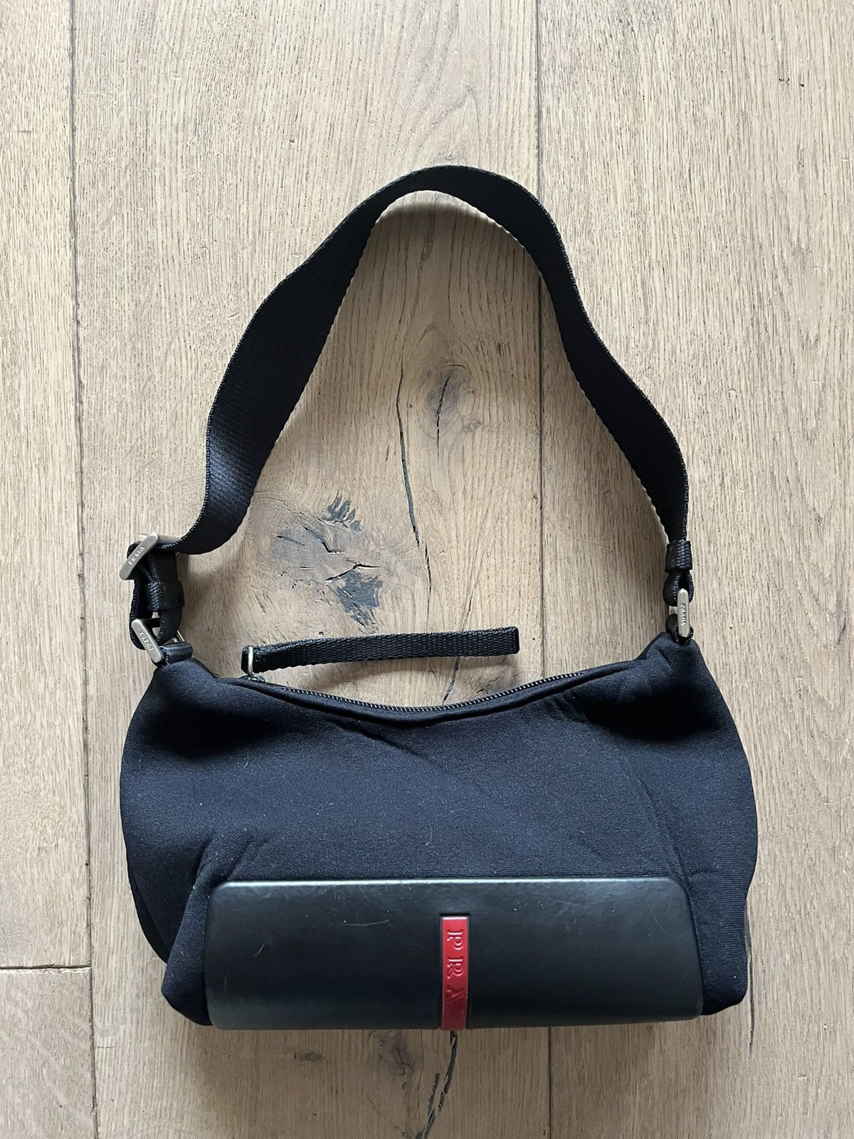 Prada Prada Vintage Linea Rossa Shoulder Bag | Grailed