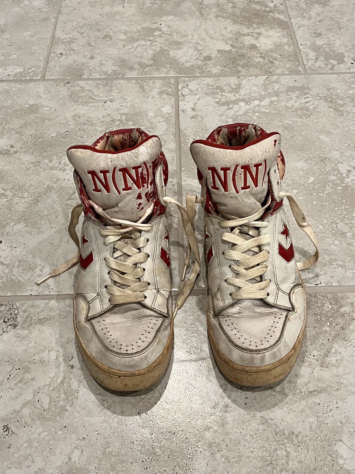 Converse × Number (N)ine Number Nine X Converse Weapons | Grailed